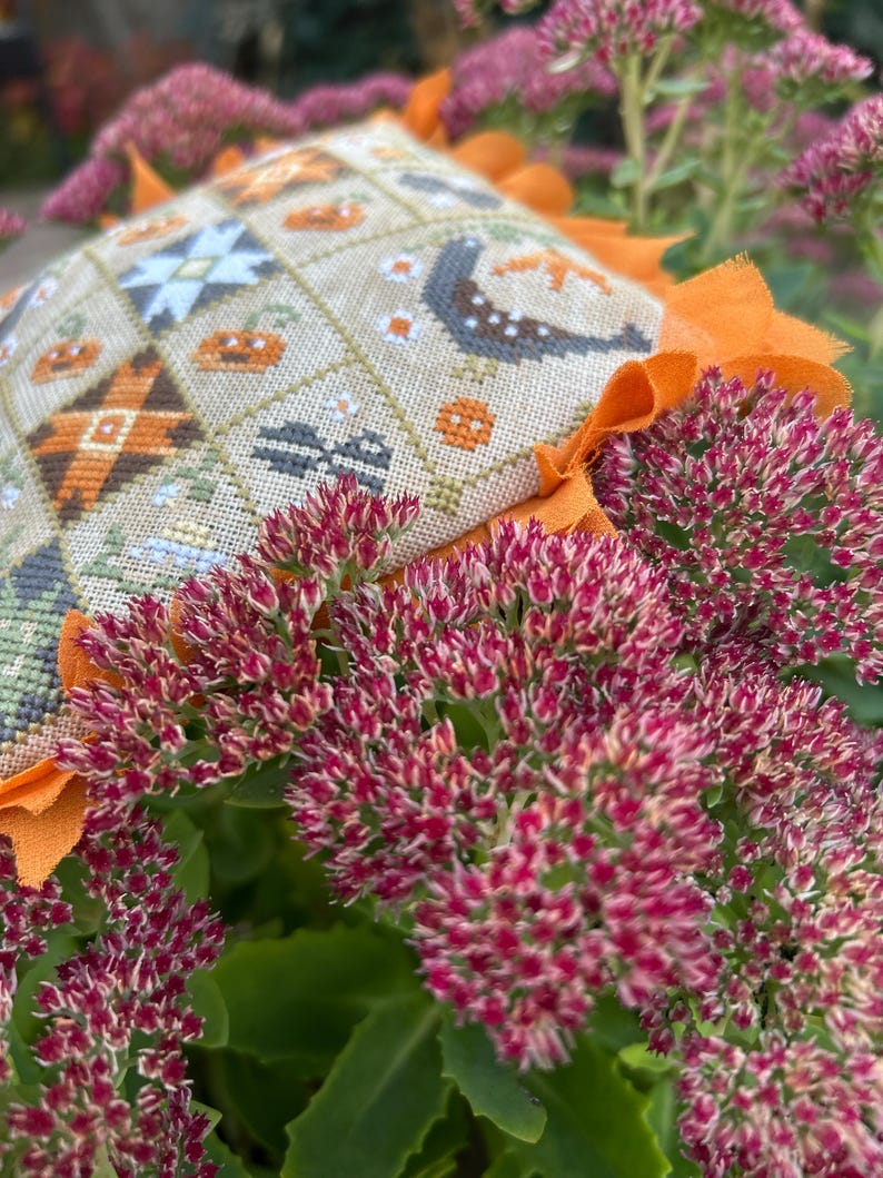 Primitive Cross Stitch Pattern: Stitcher's Harvest (digital PDF ...