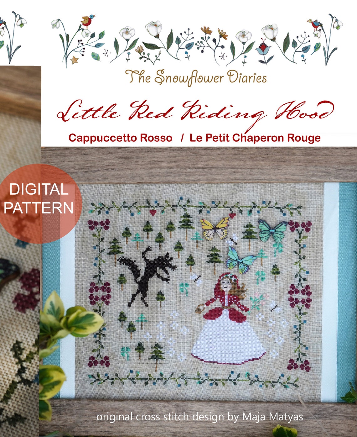 LITTLE RED Riding Hood Instant Download DIGITAL Original - Etsy