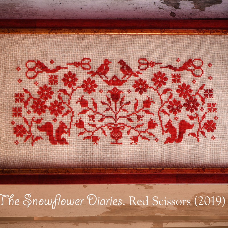 Antique Redwork Embroidery Pattern - Etsy