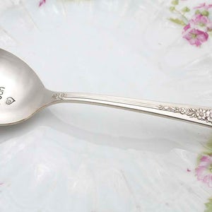 Stamped Spoon Vintage Silverware Nana's Soup Spoon Gift Grandma ...