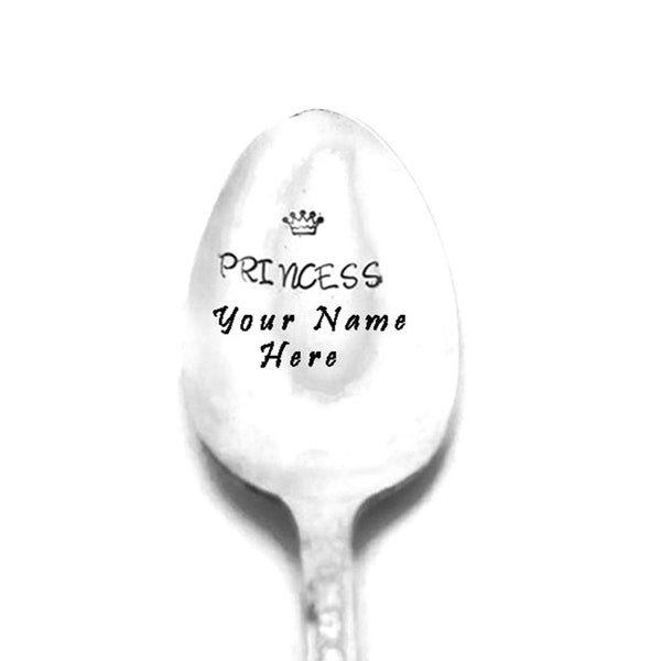 Hand Stamped Spoon - Etsy