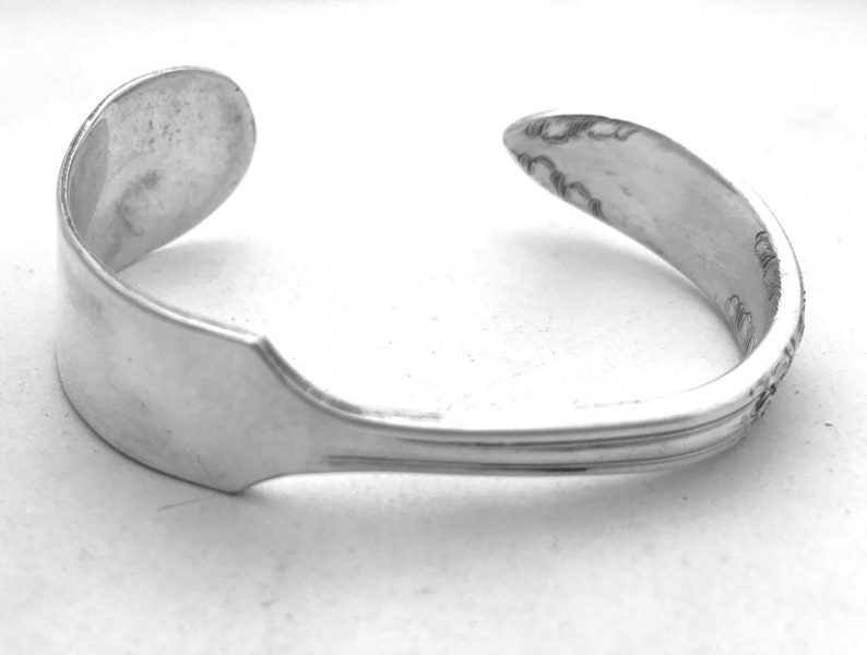 Spoon Cuff Bracelet 6.5 Vintage Silverware Jewelry - Etsy