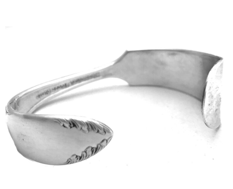 Spoon Cuff Bracelet 6.5 Vintage Silverware Jewelry - Etsy