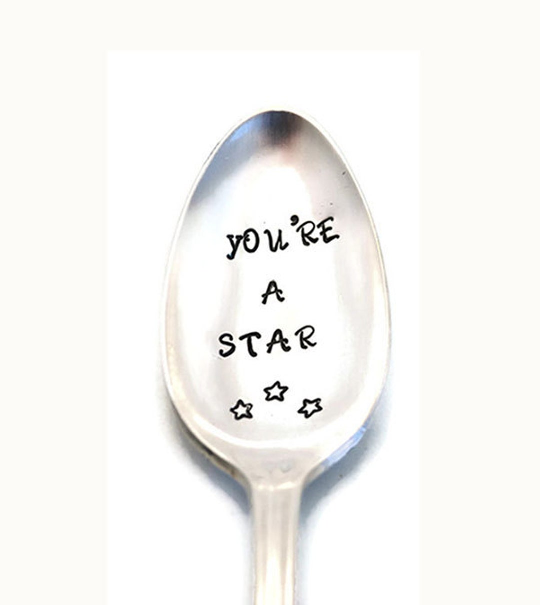 Stamped Spoon, Vintage Silverware, You're A Star, Inspirational Gifts ...
