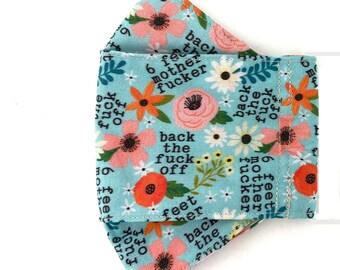 Back off Face Mask - Etsy