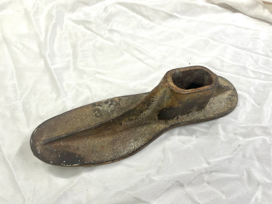 Antique Cast Iron Cobbler Shoe Mold Form 9" - Etsy