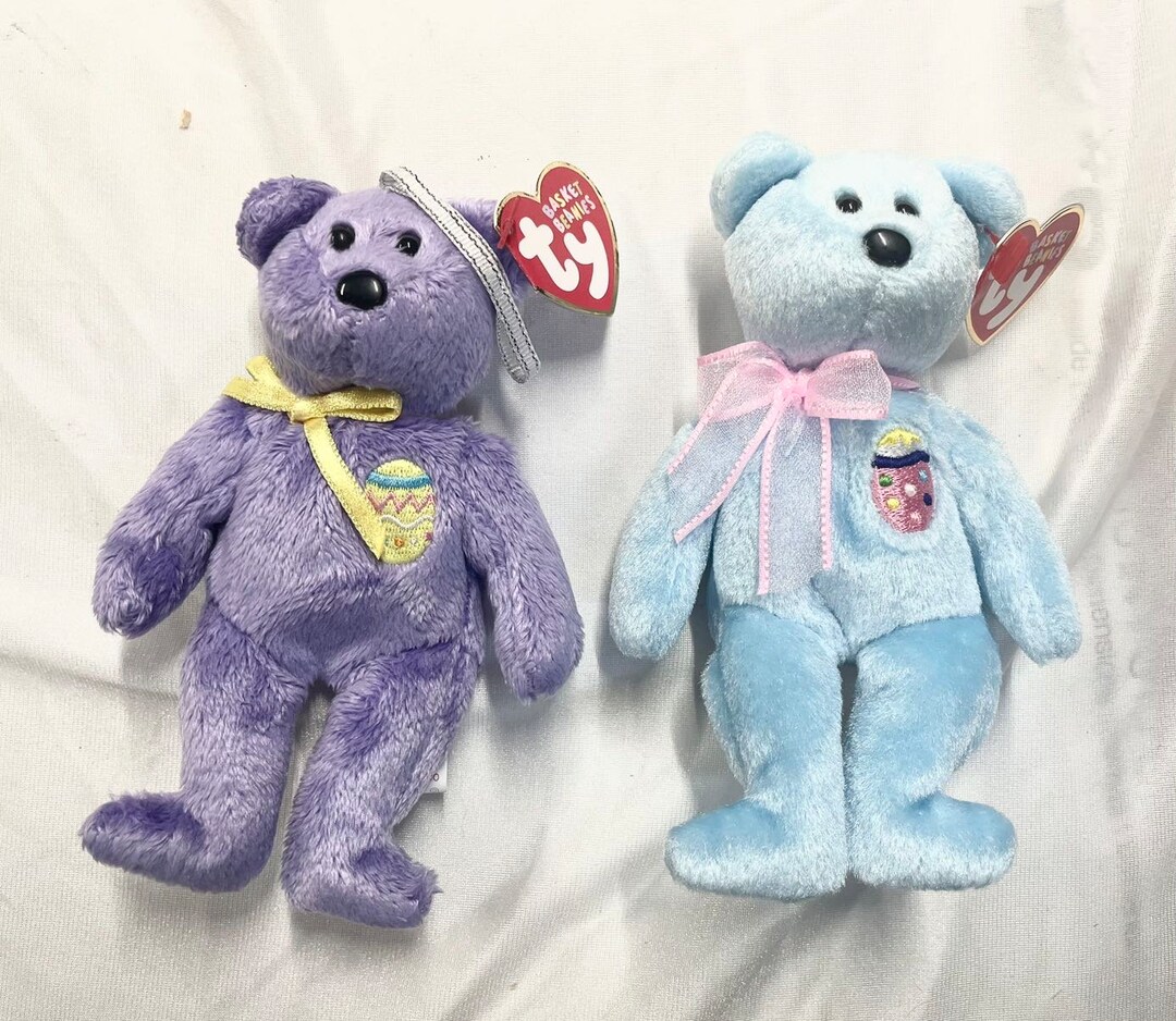Ty Spring Jingle Beanie Babies Bear Ornaments EGG 1 and 11 - Etsy