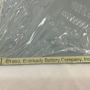 Eveready Radio Battery Metal Tin Poster Christmas Ad 1920s Reproduction ...
