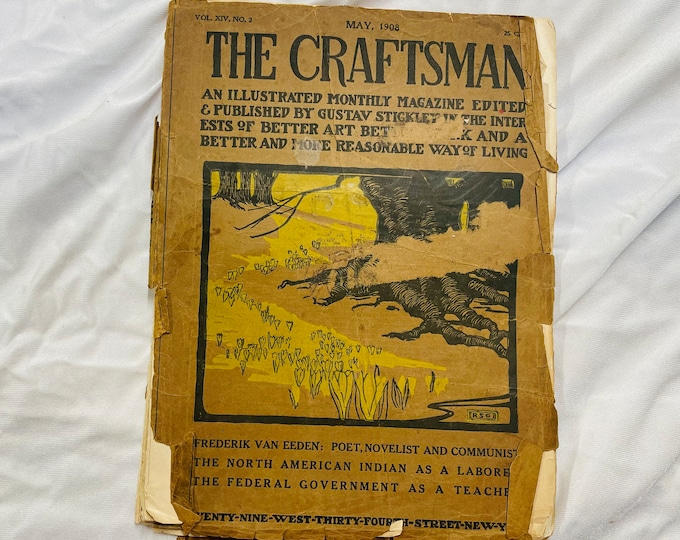 The Craftsman Magazine Covers Poster II - Etsy Canada