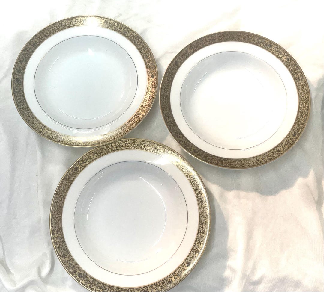 Sango Japan HAMPTON Set of 3 SOUP Bowls Vintage Fine China - Etsy