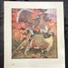 H.C. Holling 1936 Childrens Art Print Cowboy on Horseback Southwest ...