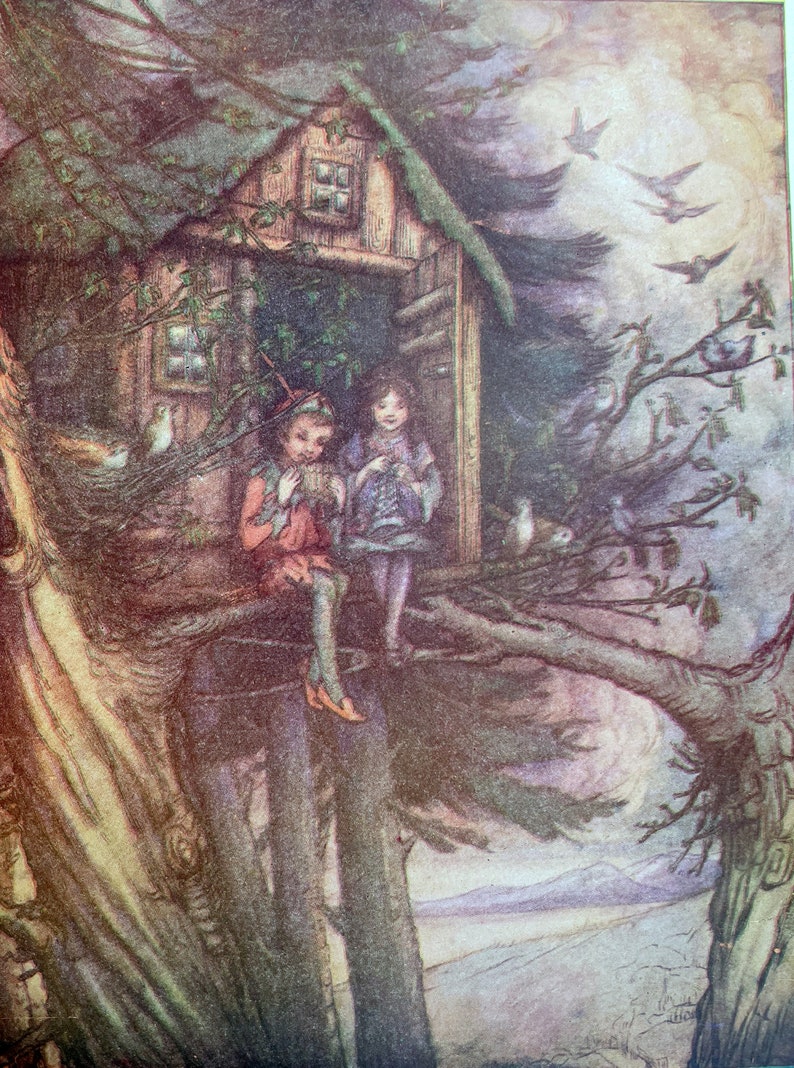 Peter Pan Wendy Treetop House Vintage Children's Nursery - Etsy
