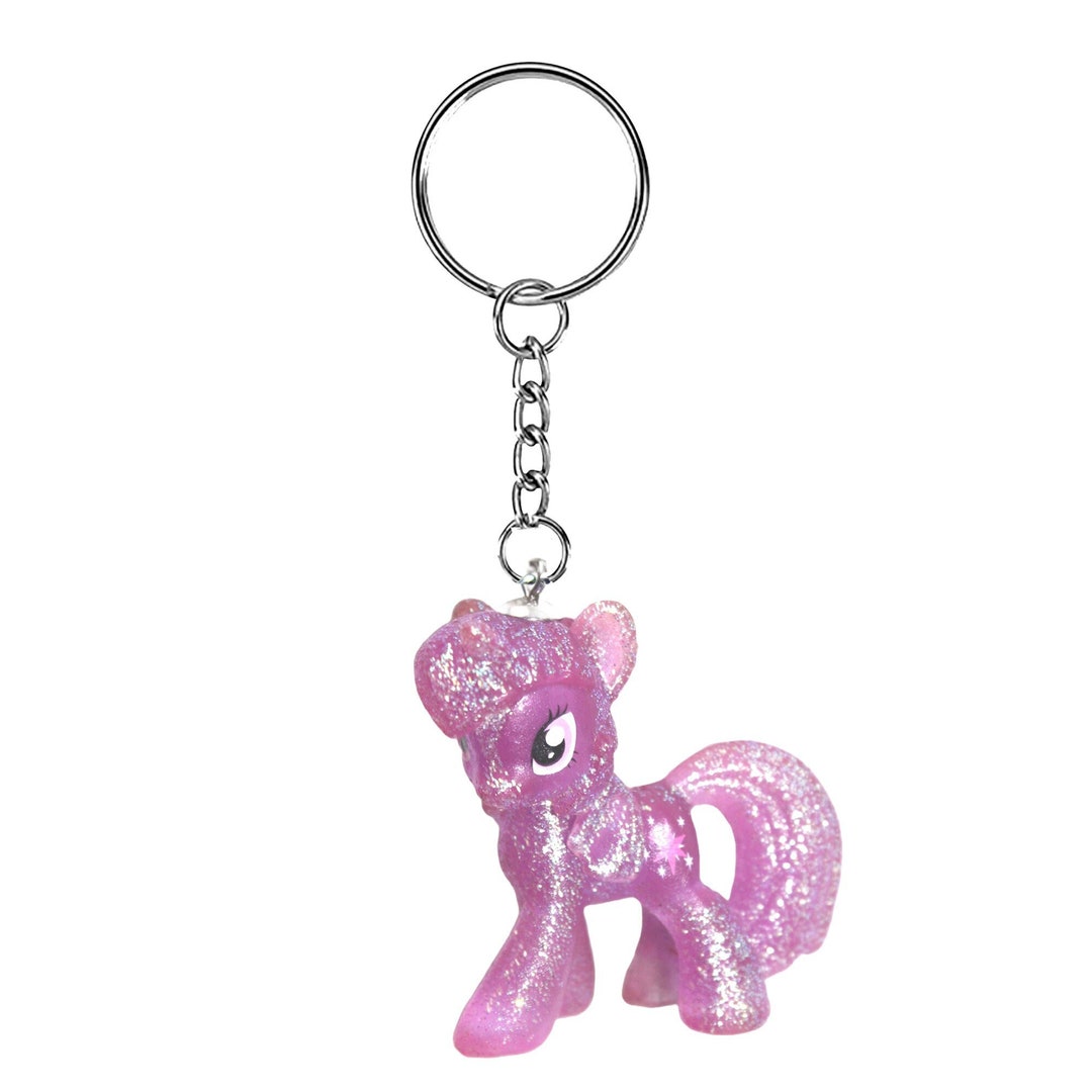 Twilight Sparkle My Little Pony Keychain. Twilight Sparkle Glitter Pony ...