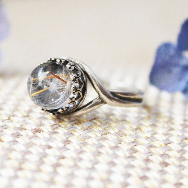 Dandelion Ring - Etsy