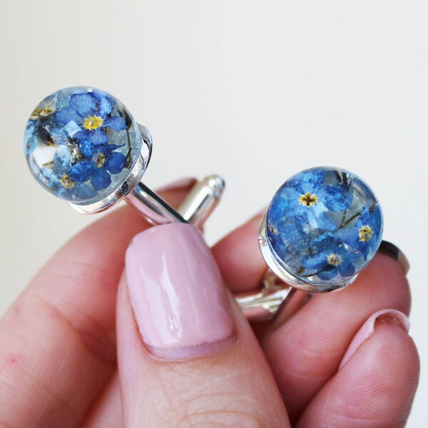 Flower Cufflinks - Etsy UK
