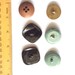 6 Large Vintage Buttons Mixed Colours. - Etsy