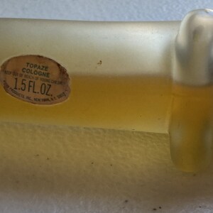 Vintage Avon Topaz Cologne: Dachshund Bottle, Collectible 1980s Perfume ...
