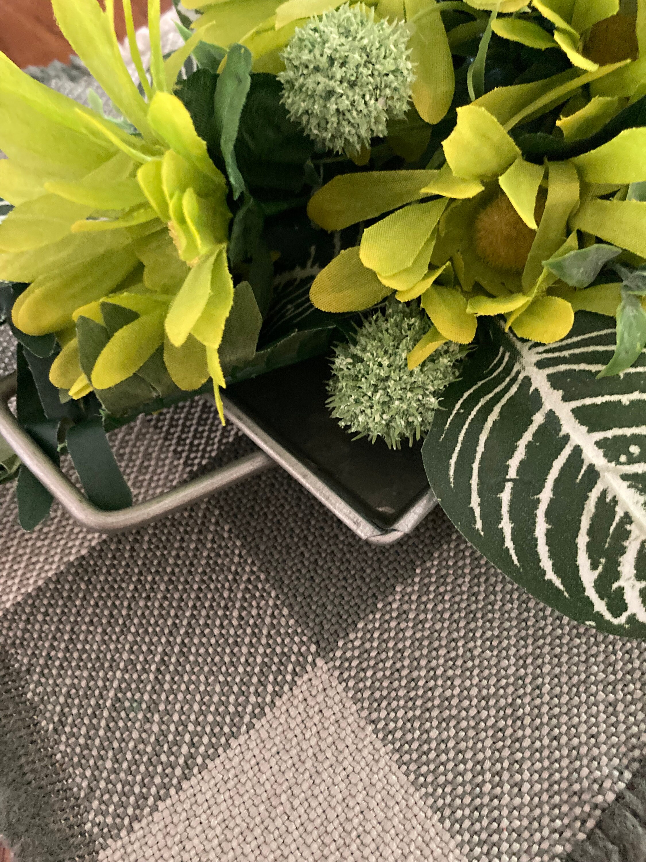 Shades of Green Handmade Table Centerpiece BEAUTIFUL - Etsy
