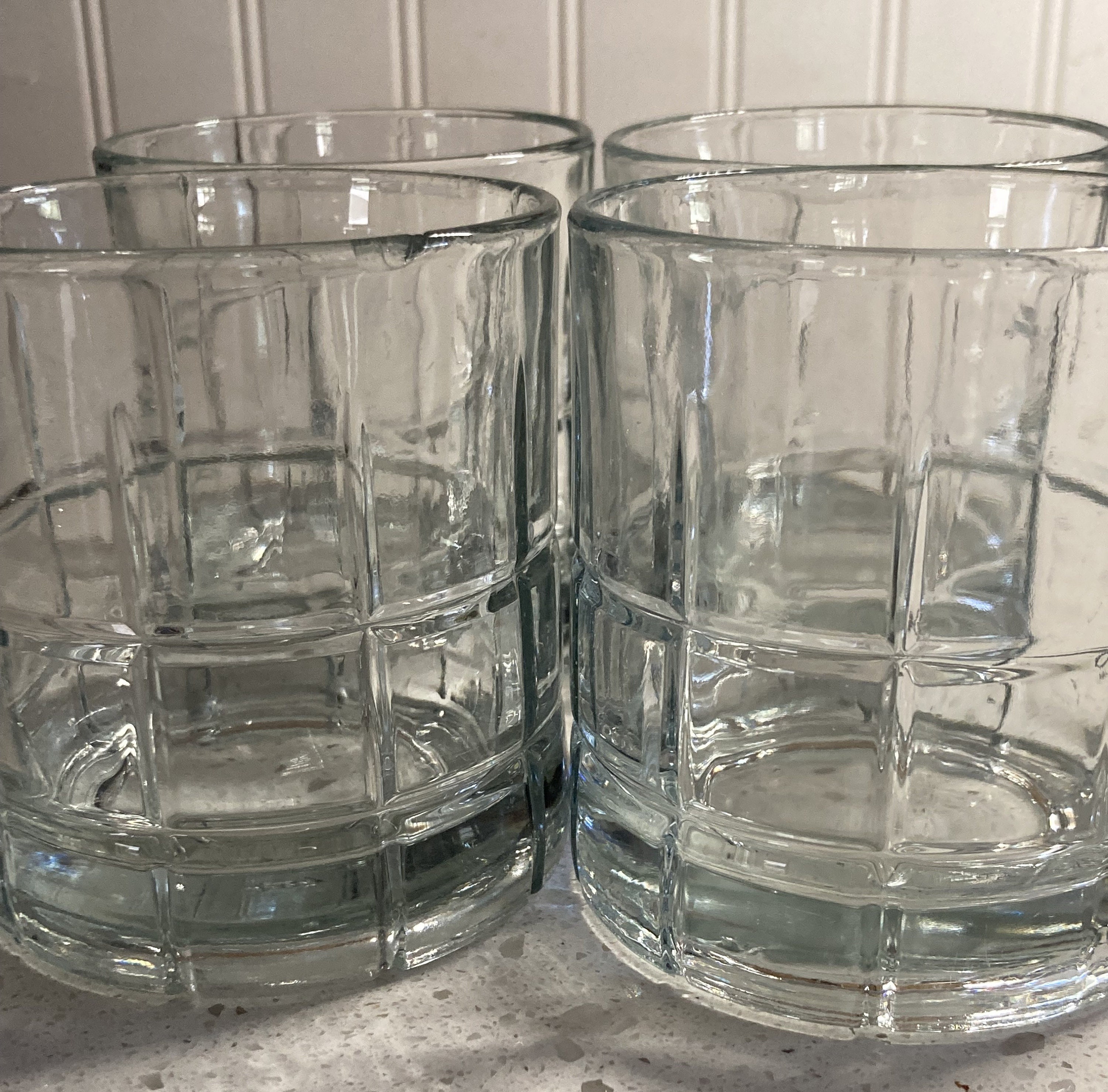 Anchor Hocking Manchester Tartan Clear 10oz Rocks Glass set of 3 - Etsy