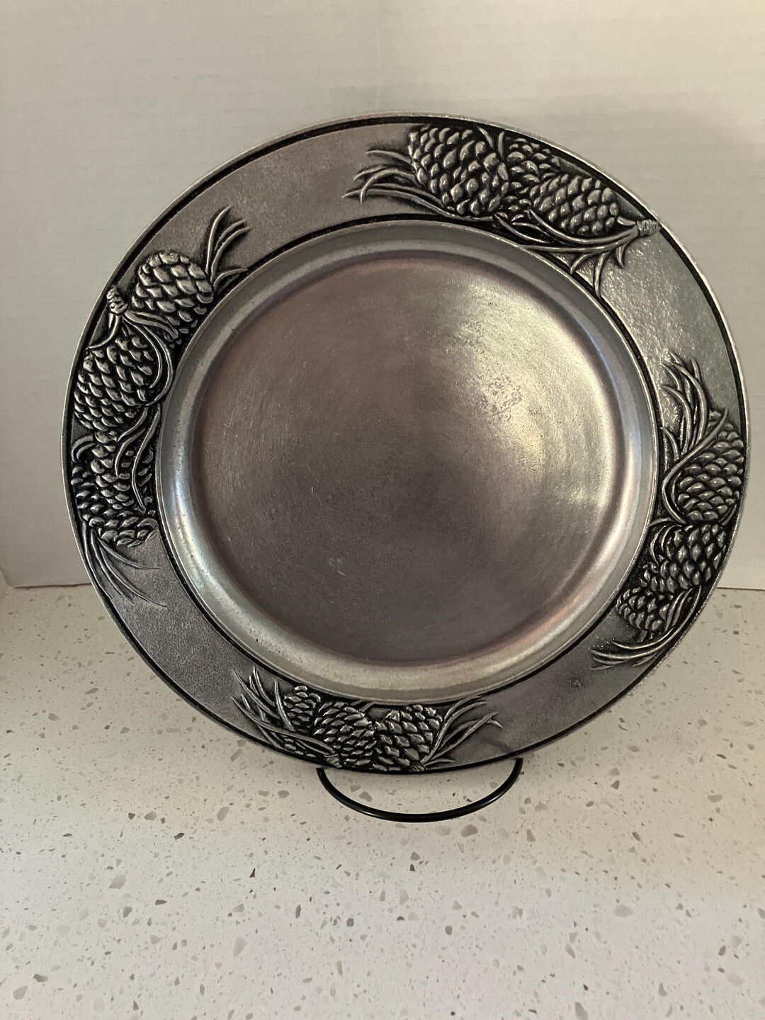 RARE 1990s Carson Industries Cast Pewter Statesmetal Pine Ridge ...