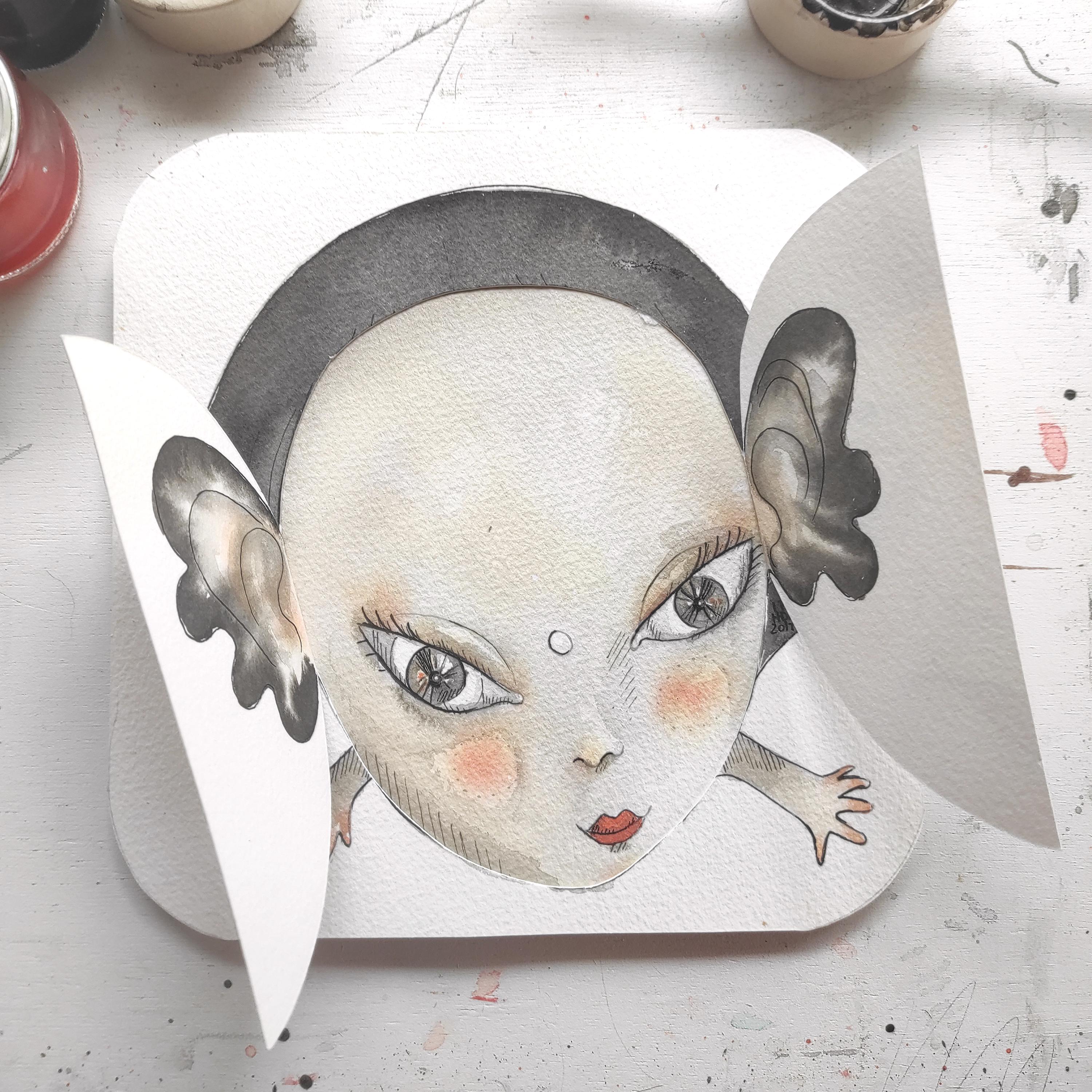 Emotions – Articulated Ink Drawing – Interactive Hand-drawn Art ...