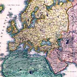 Map of the World in 1816: Facsimilie of A.H. Brue's Large Wall Map of ...
