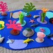 Ocean Play Mat Sea Coral Reef Kids Playscape Toy Felt Preschool ...