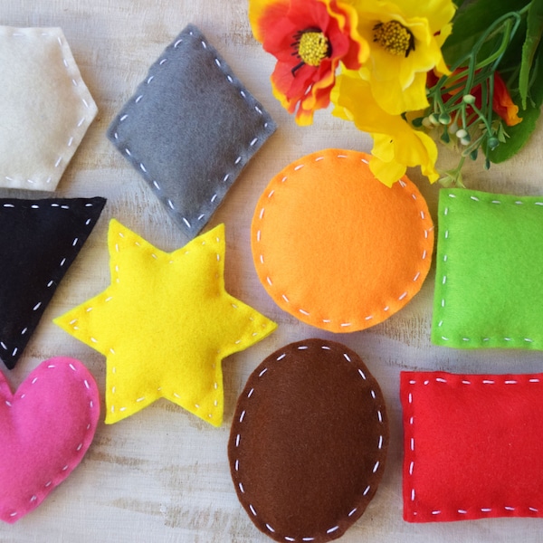 Felt Shapes - Etsy