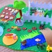 Farm Felt Play Mat 14 Animals Barnyard Play Flannel Set Small World for ...