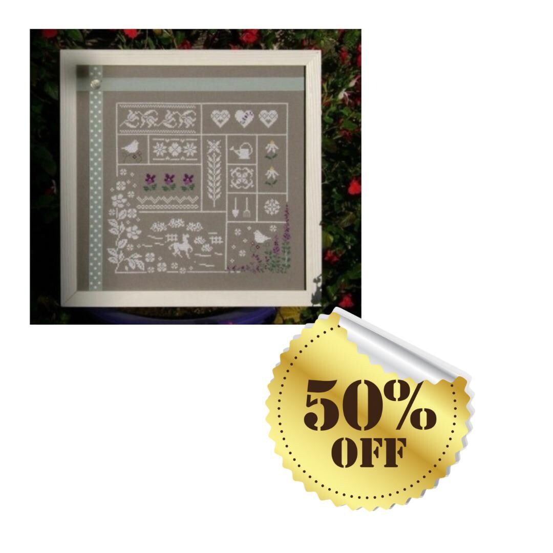 Cross Stitch Pattern Au Fil Du Printemps Couleur D'etoile Cross Stitch ...