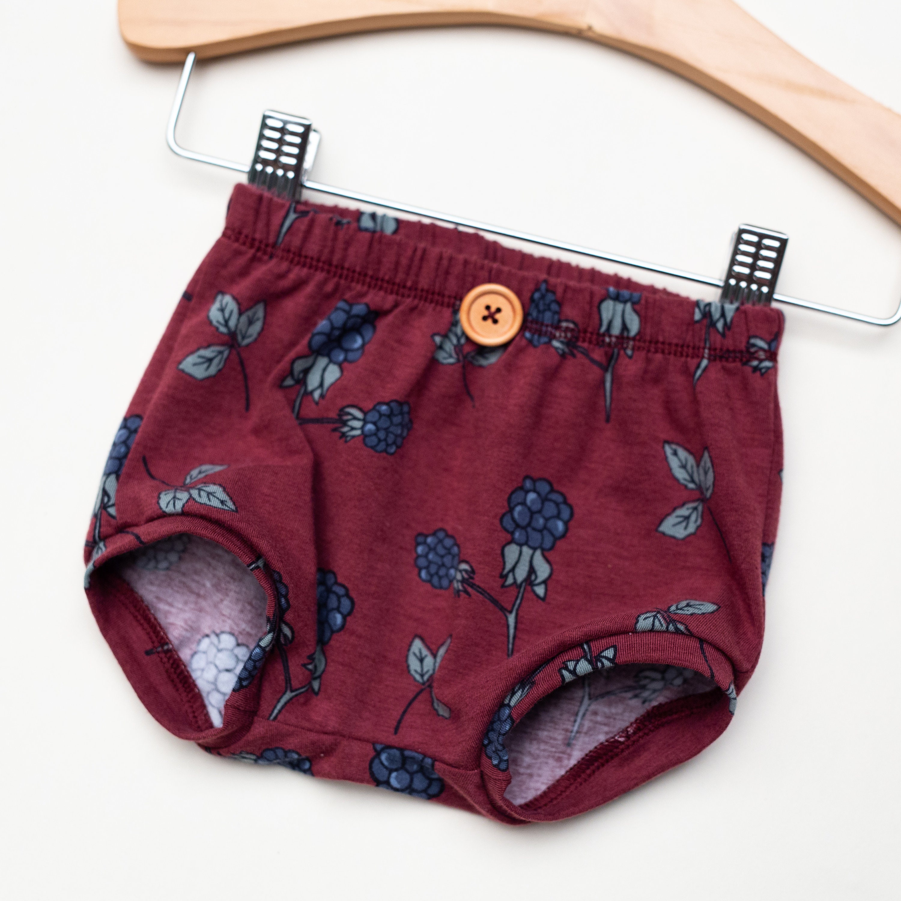 Blackberry Bloomer Organic Baby Bloomers Fall Baby | Etsy