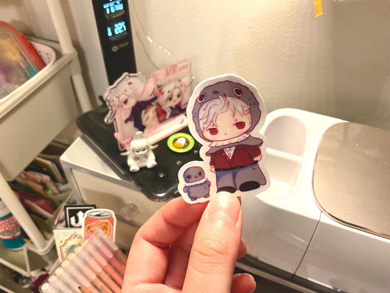 Love and Deepspace Sylus Sticker, Sylus and Mephisto, Sylus Love and ...
