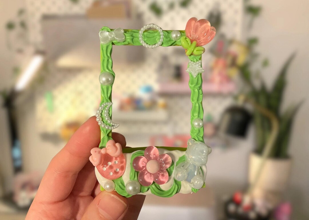 Decoden Polaroid Photo Frames, Kawaii Photo Frames, Decoden Merch ...