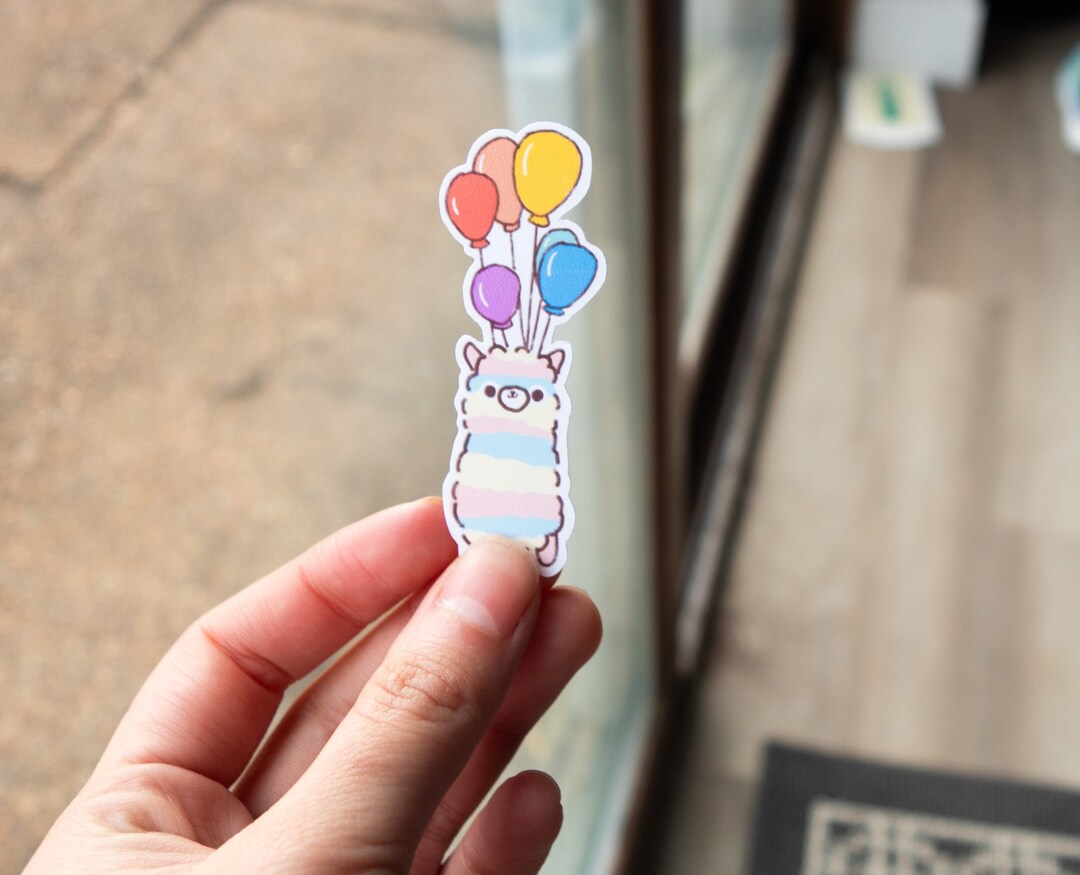 Cute Llama Stickers, Kawaii Journal Sticker, Cute Stickers, Kawaii ...