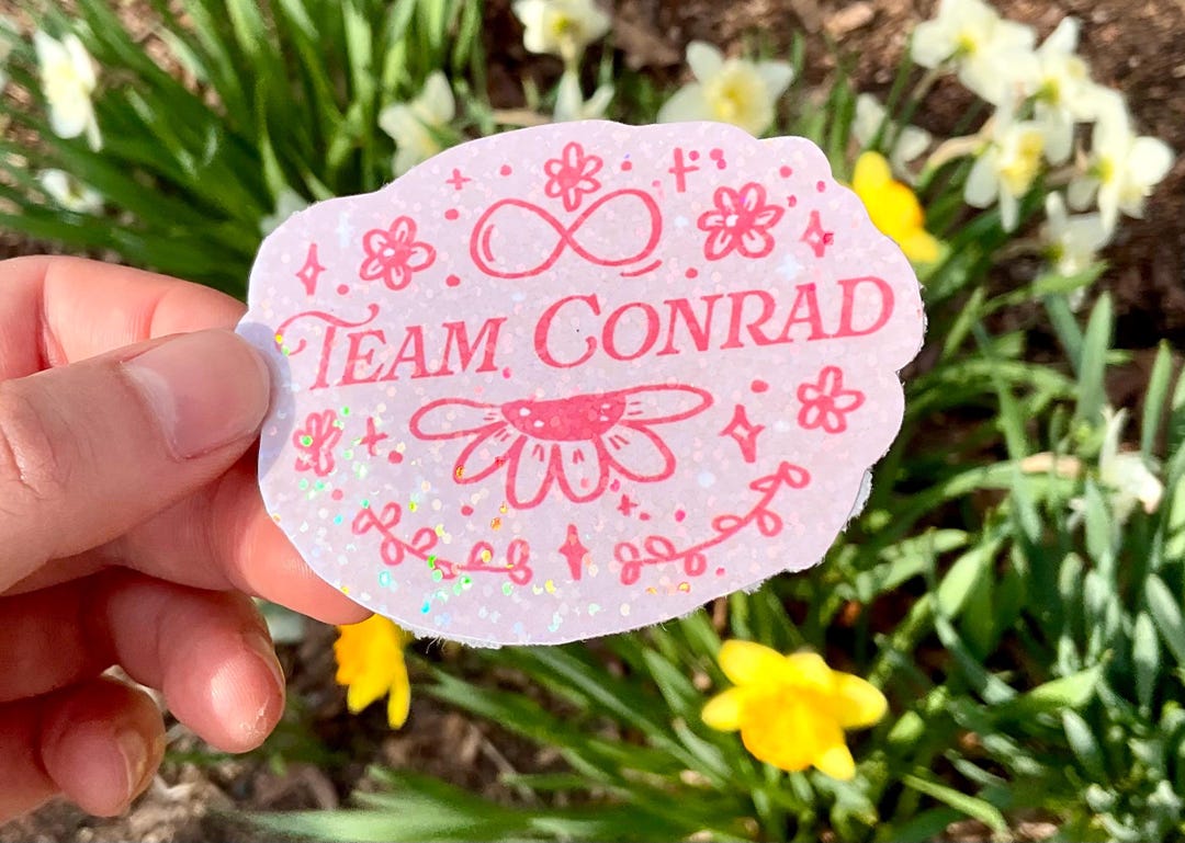 TSITP Sticker, Team Conrad Stickers, the Summer I Turned Pretty, Conrad ...