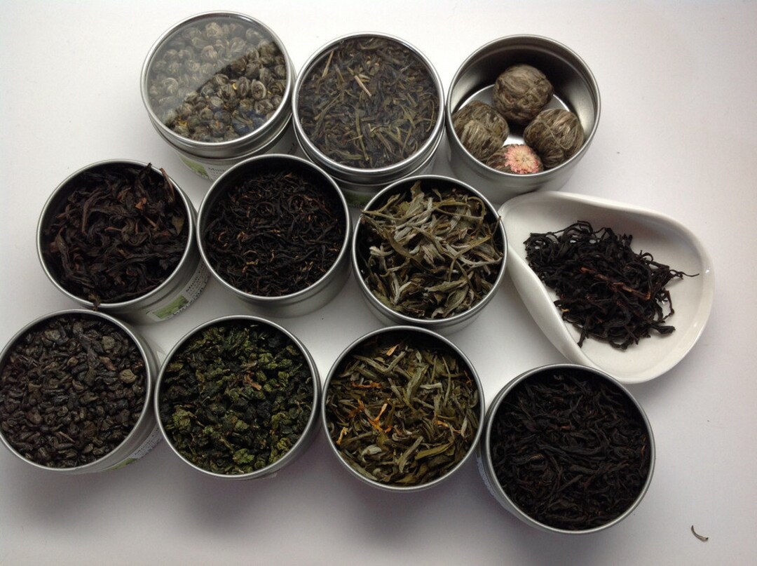 Chinese Tea Sampler 10 Kinds - Etsy
