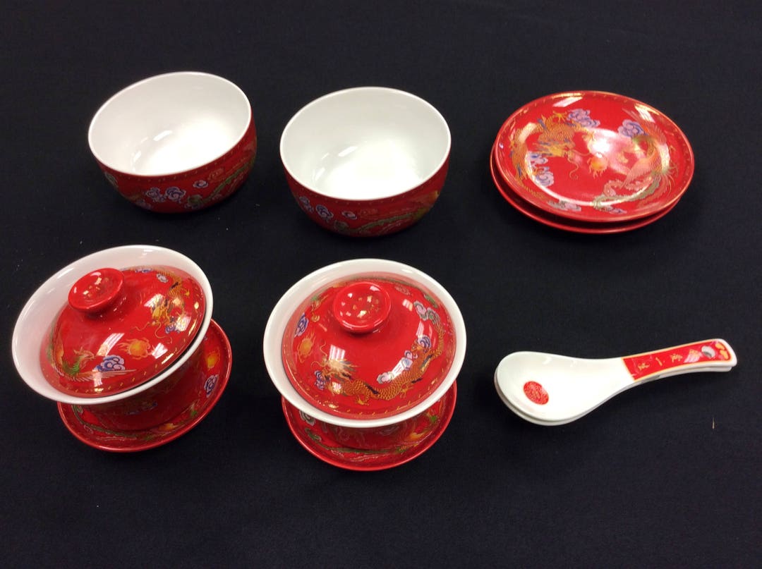 Chinese Wedding Tea Set - Etsy