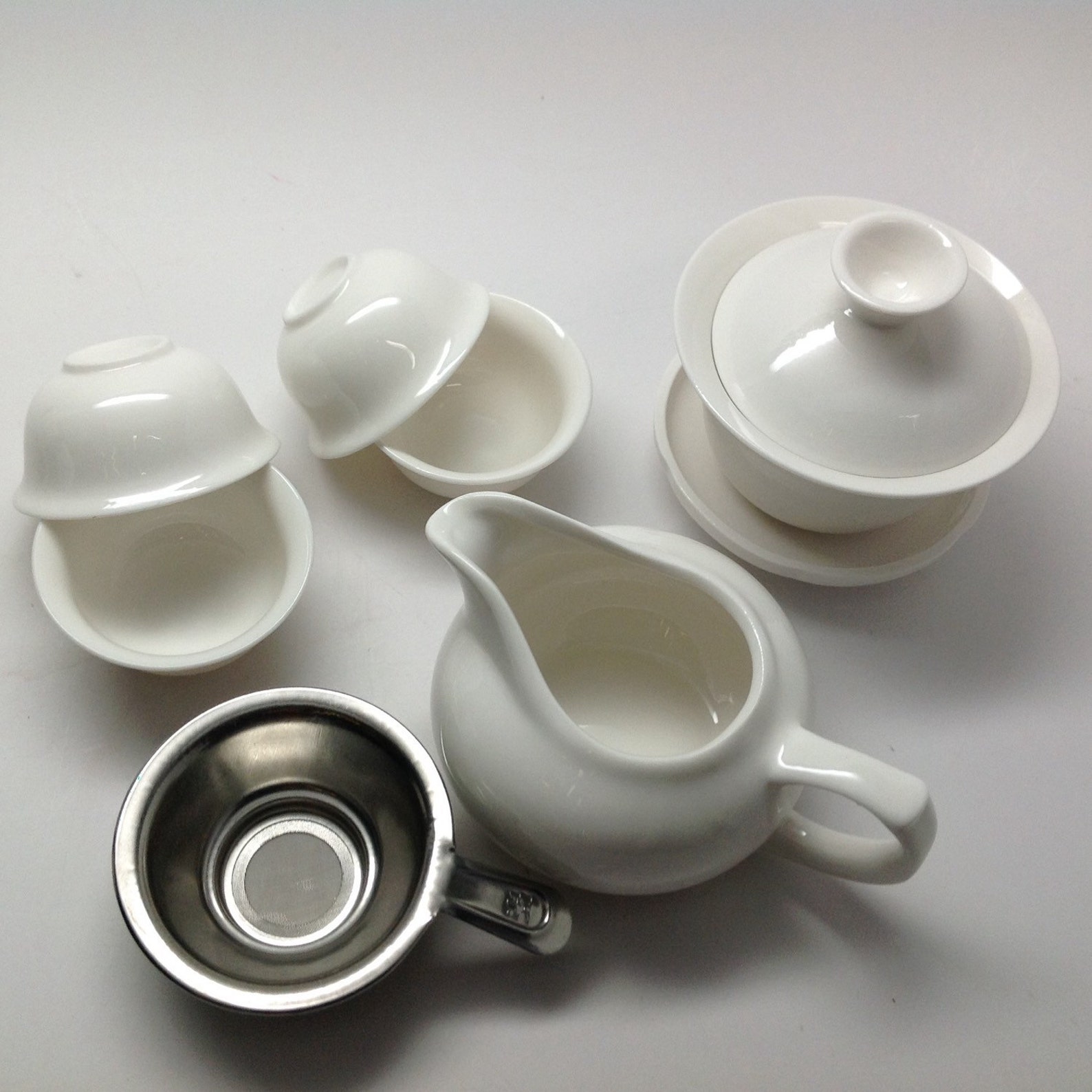 Gaiwan Tea Set 7pcs on Sale - Etsy