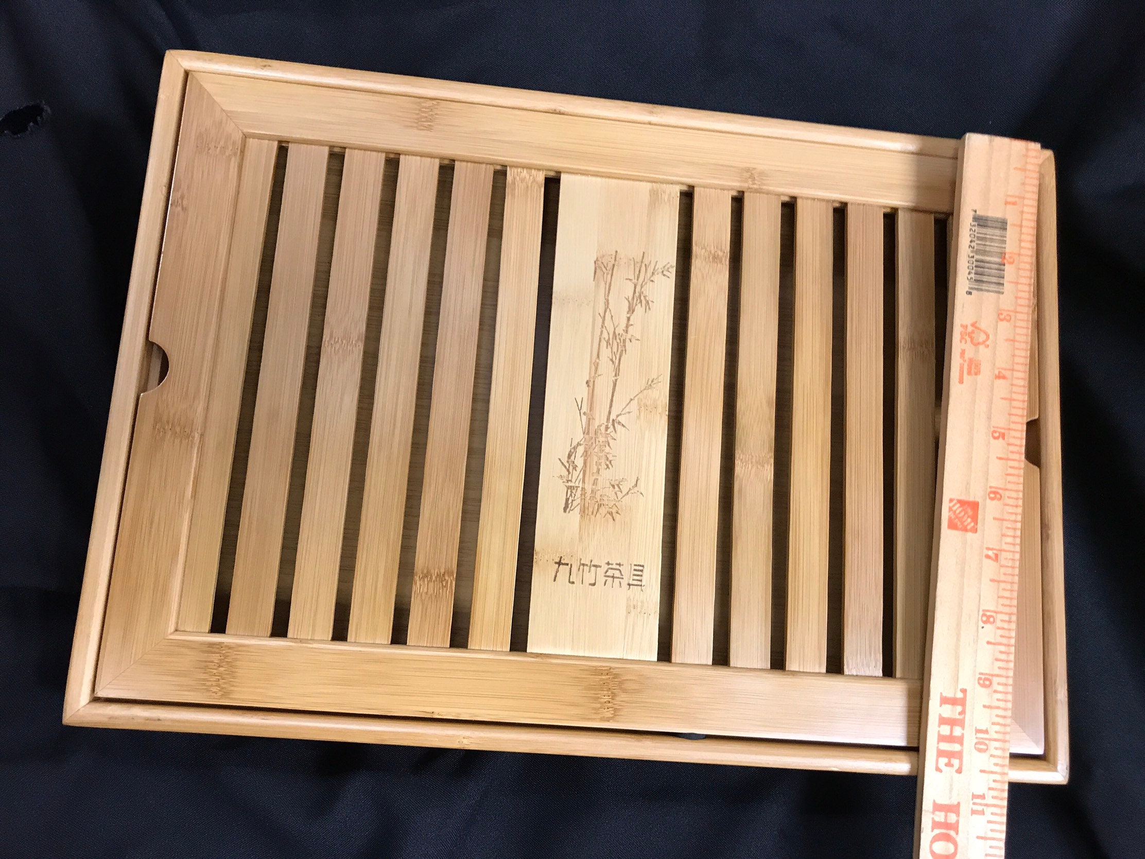 Bamboo Tea Tray Large Size 15.8x11x2.8inch Only Sale Tea Tray - Etsy