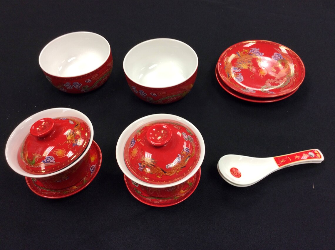 Chinese Wedding Tea Set - Etsy