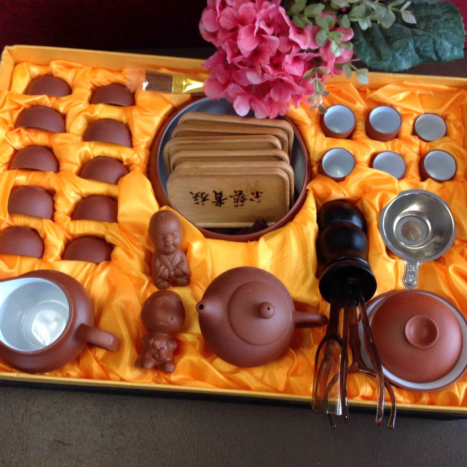 Yixing Tea Set full Set fancy 118 - Etsy