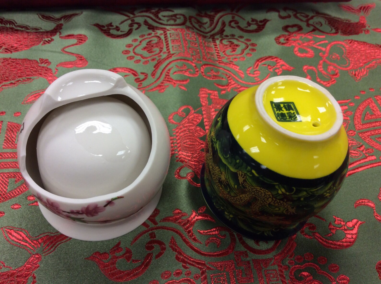 Chinese Tea Set One Pot With Two Cups so Beautiful Best | Etsy