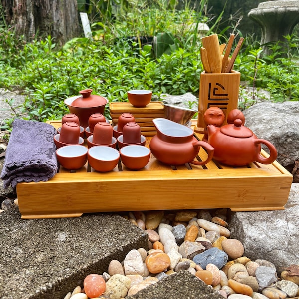 Large Chinese Tea Set - Etsy