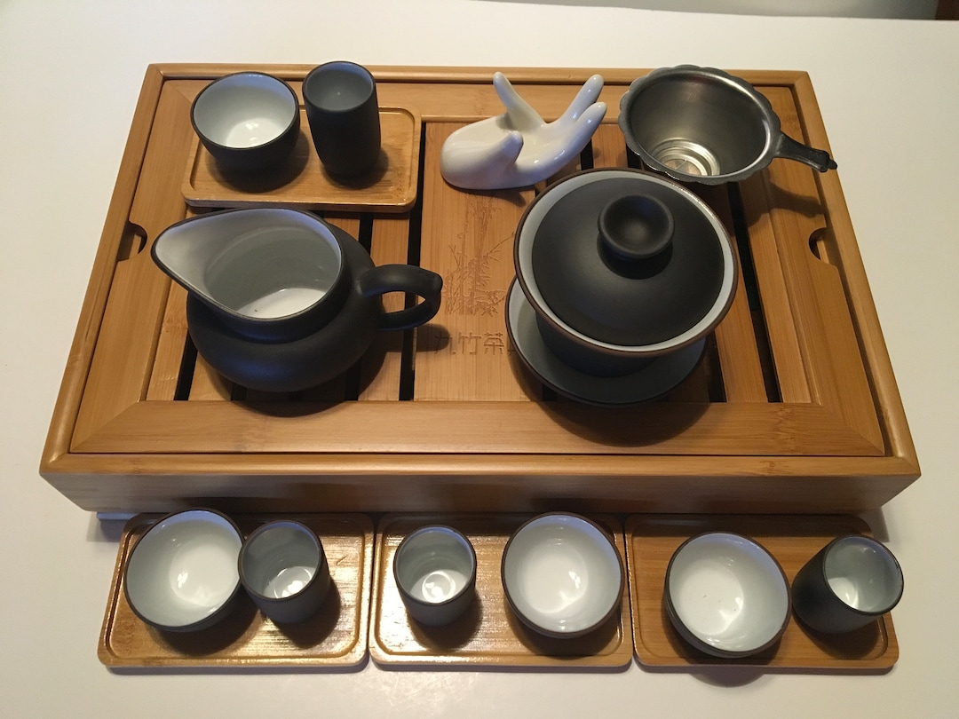 Gaiwan Tea Set 16pcs Best Seller Tea Set - Etsy