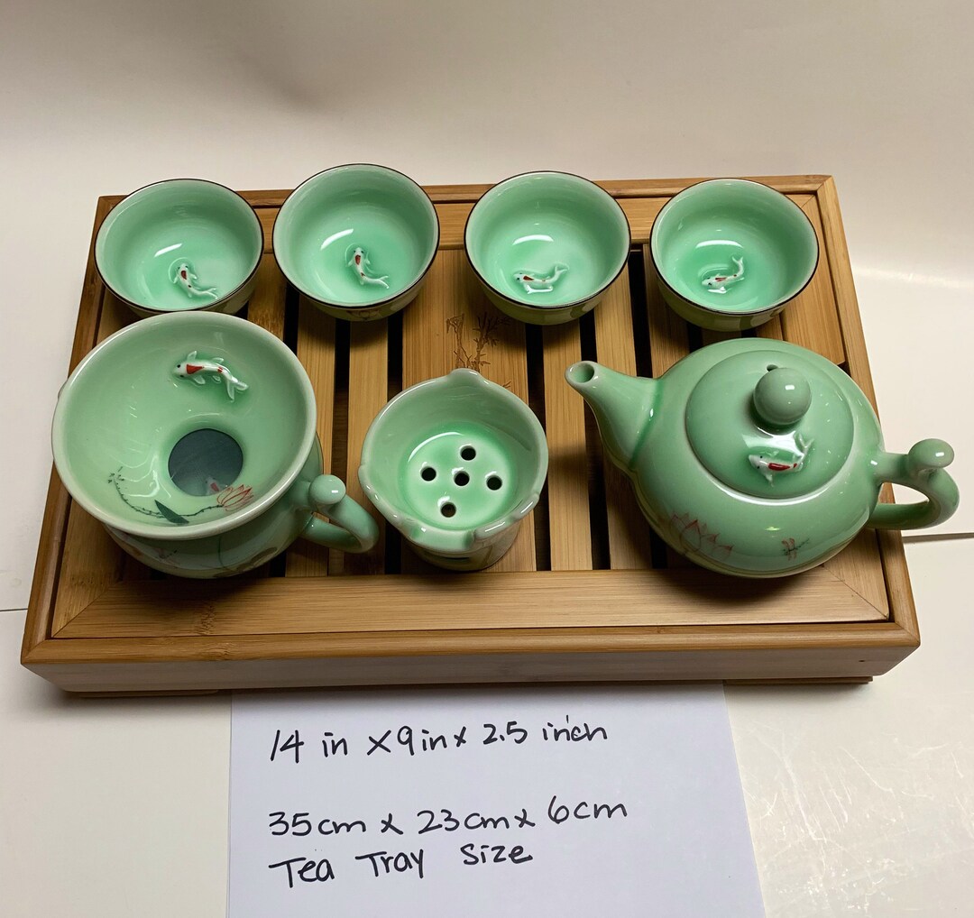Gaiwan Tea Set With Beautiful Tea Tray Great Starter Tea Set Must Have ...