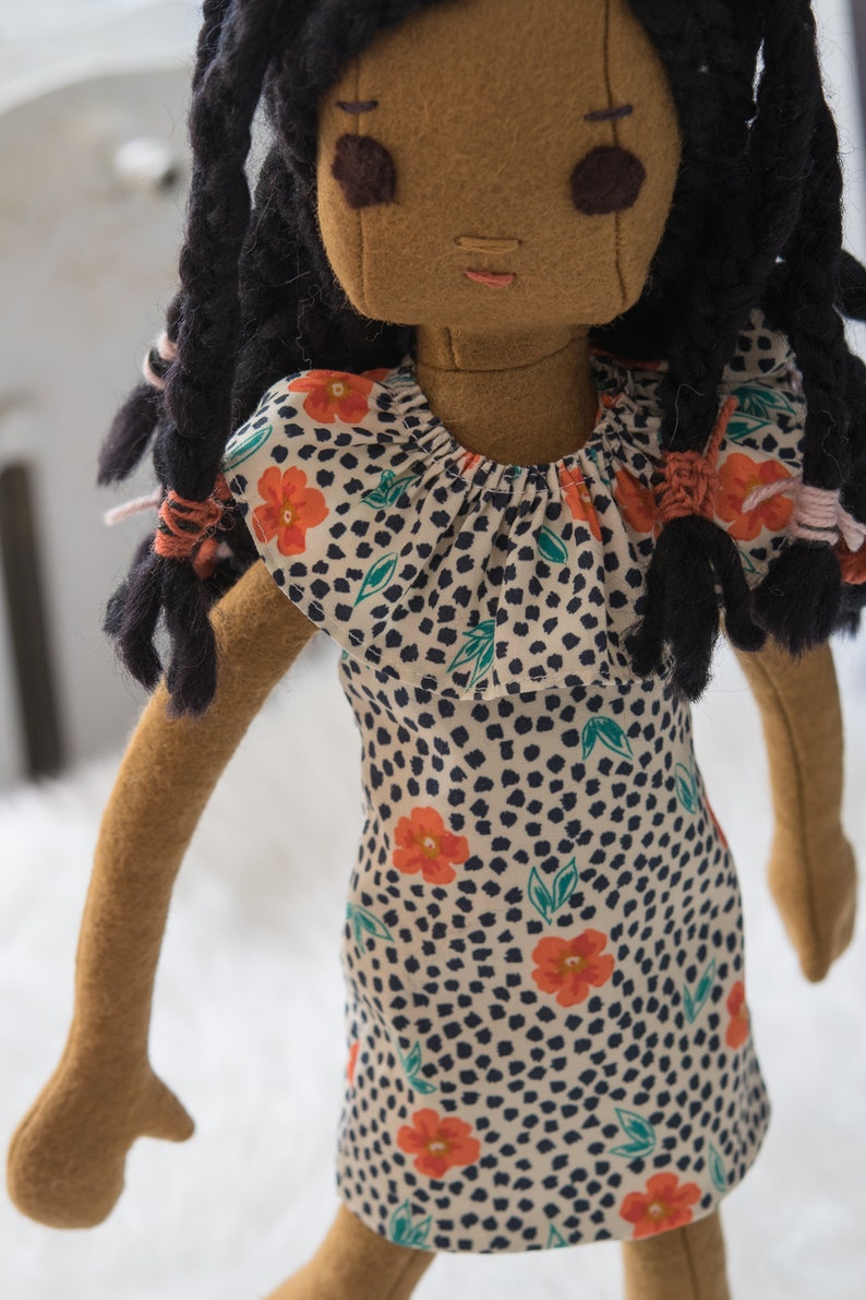 African American Rag Doll | Etsy
