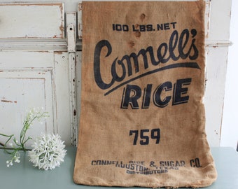 Burlap Grain Sack - Etsy