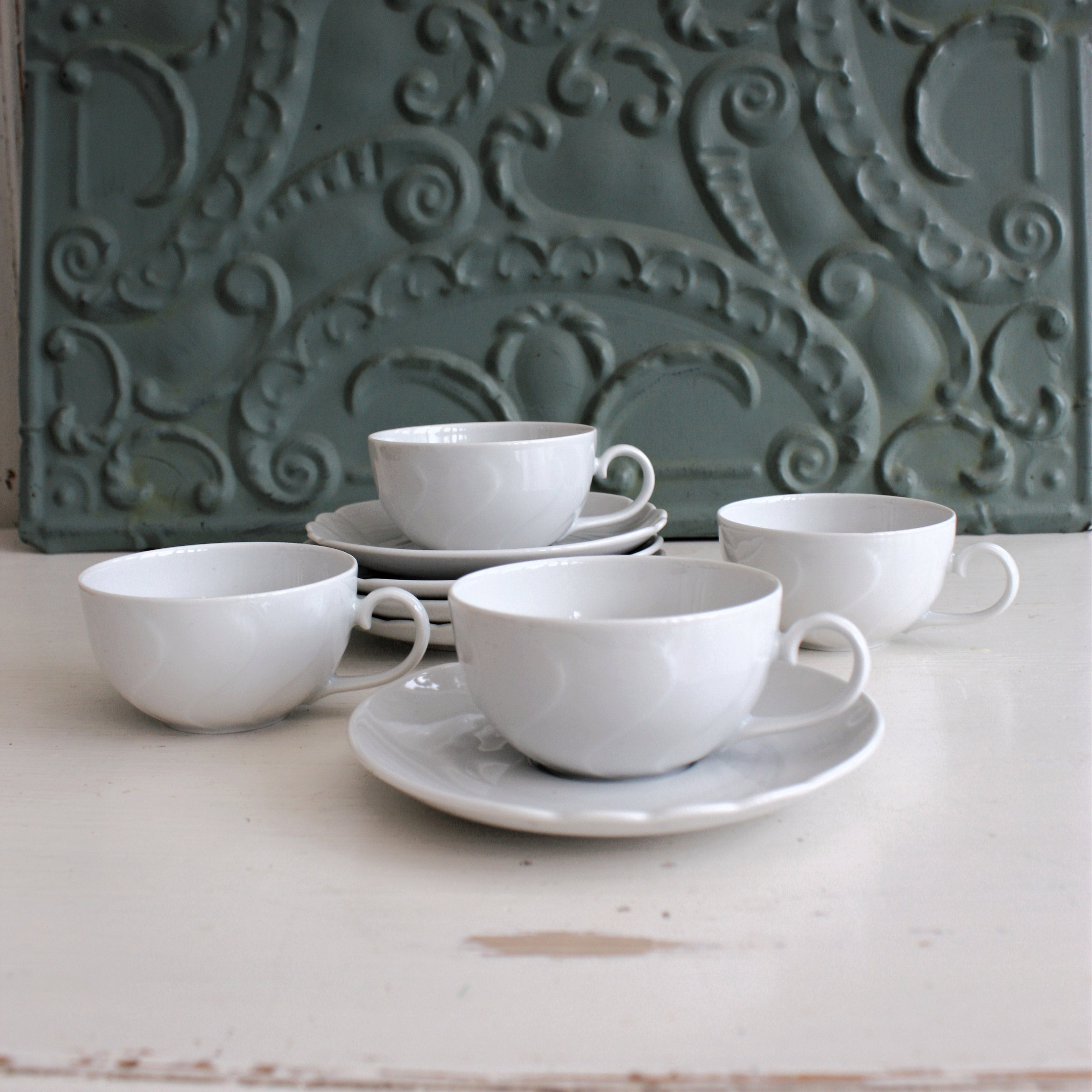 White Porcelain Coffee Cups For Sale at Kate Terry blog