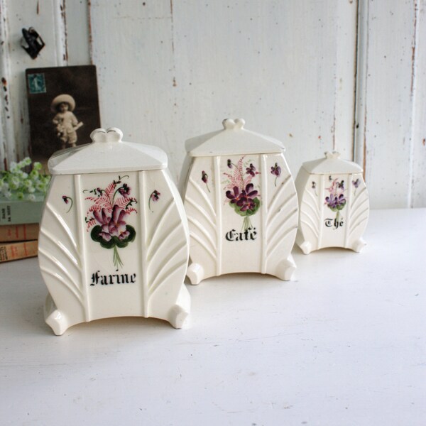 French Canisters - Etsy