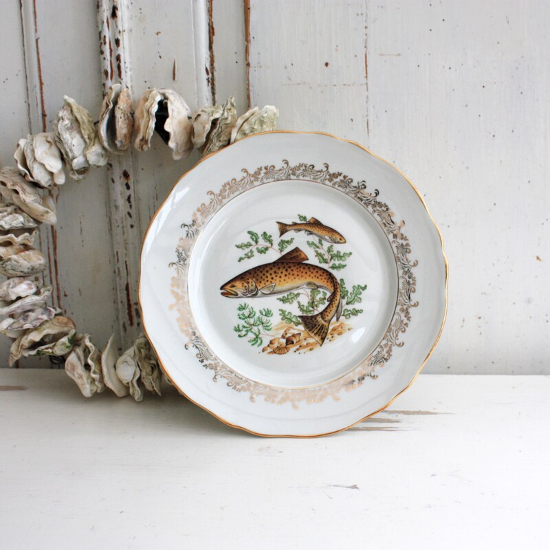 Fish Plates - Etsy